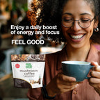 instant coffee with mushrooms