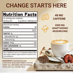instant coffee with mushrooms