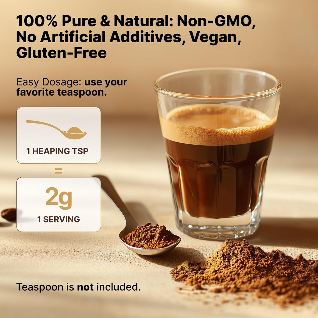 instant coffee with reishi mushrooms