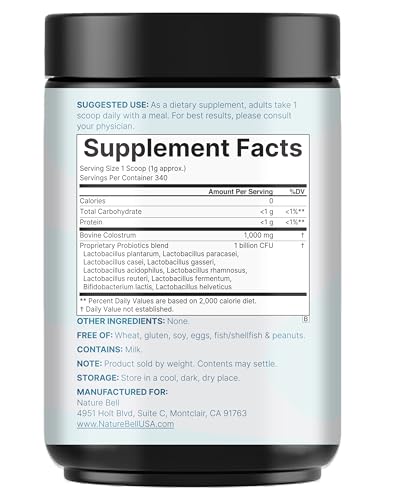 Instant colostrum for nutritional boost