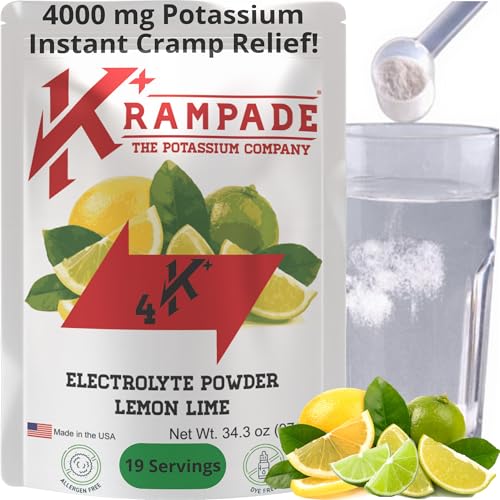 instant cramp relief potassium powder