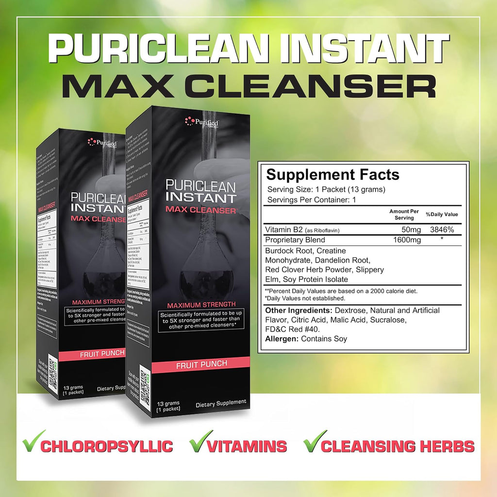 instant detox tea for effective cleansing