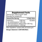 instant dissolve vitamin B12 supplement
