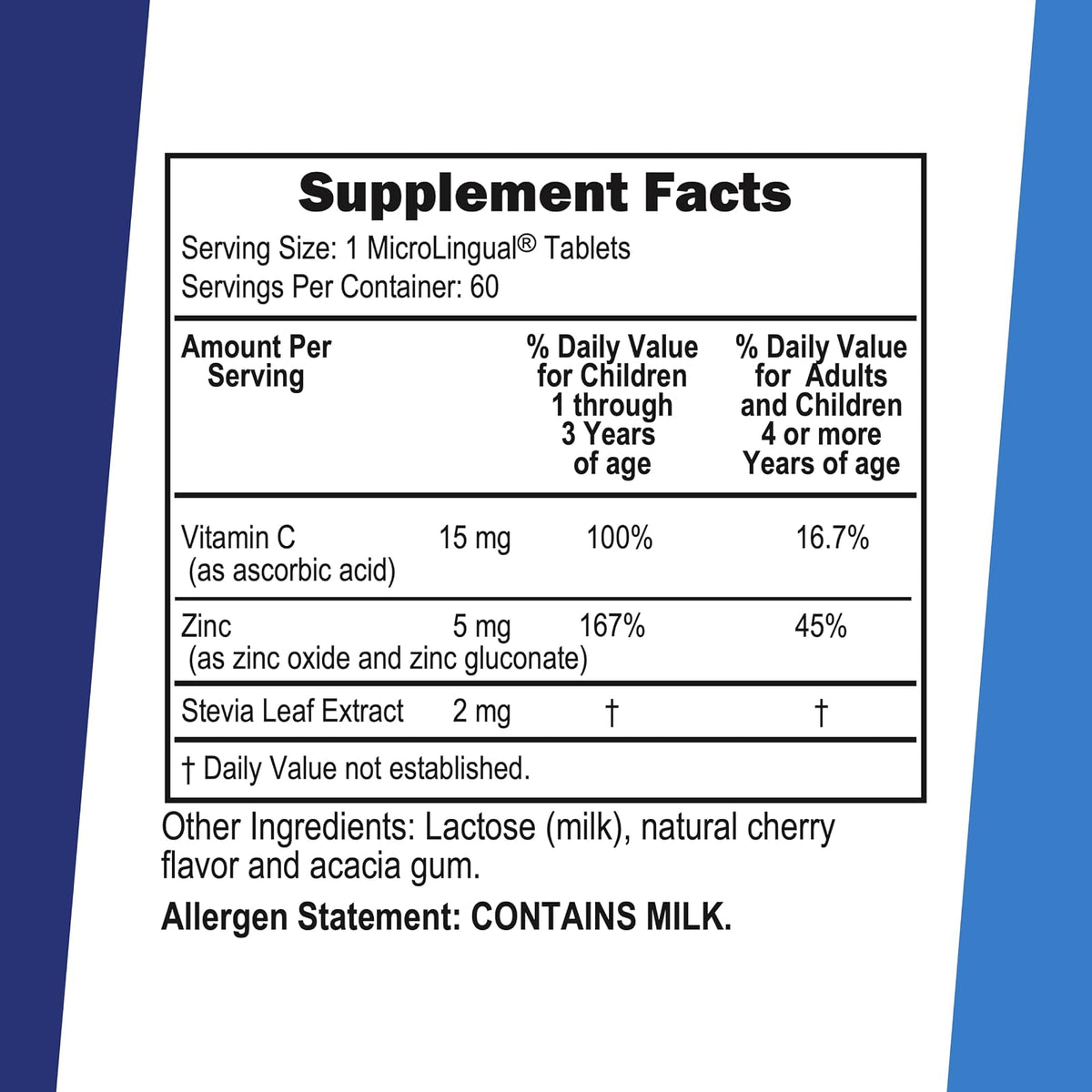 instant dissolve zinc supplement