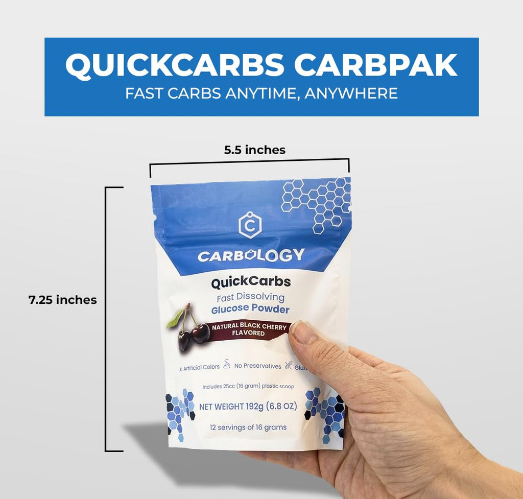Instant energy boost with glucose powder