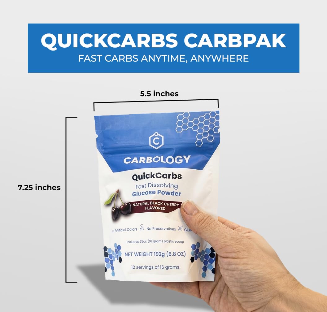 Instant energy boost with glucose powder