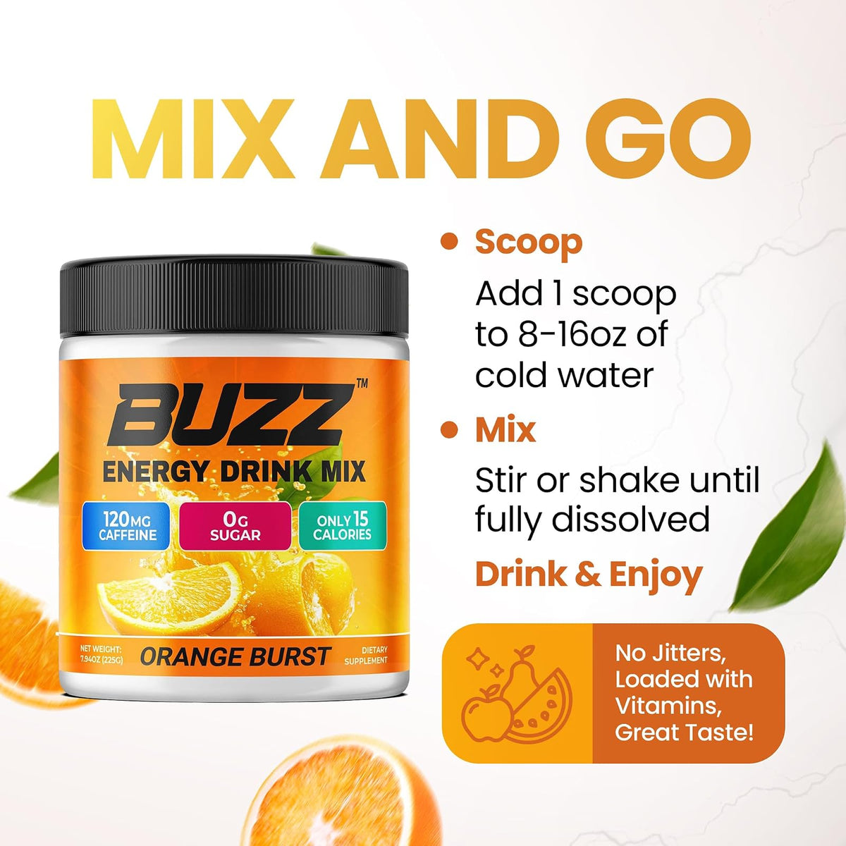 Instant energy drink for athletes