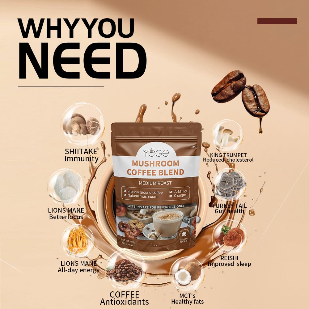 instant energy from cordyceps mushrooms