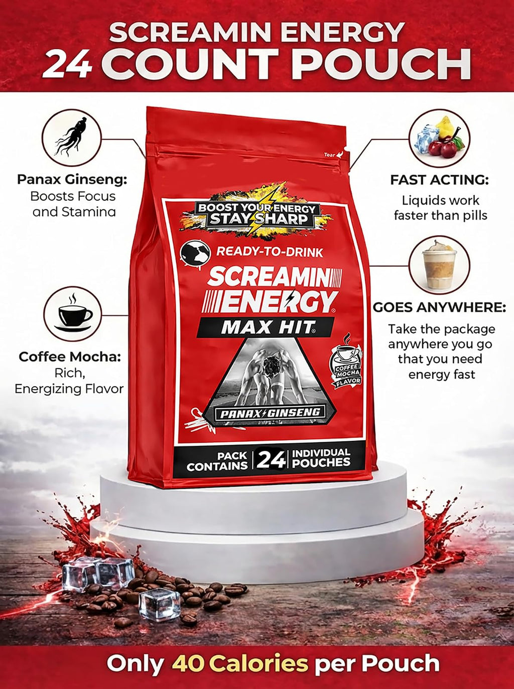 instant energy with mocha flavour