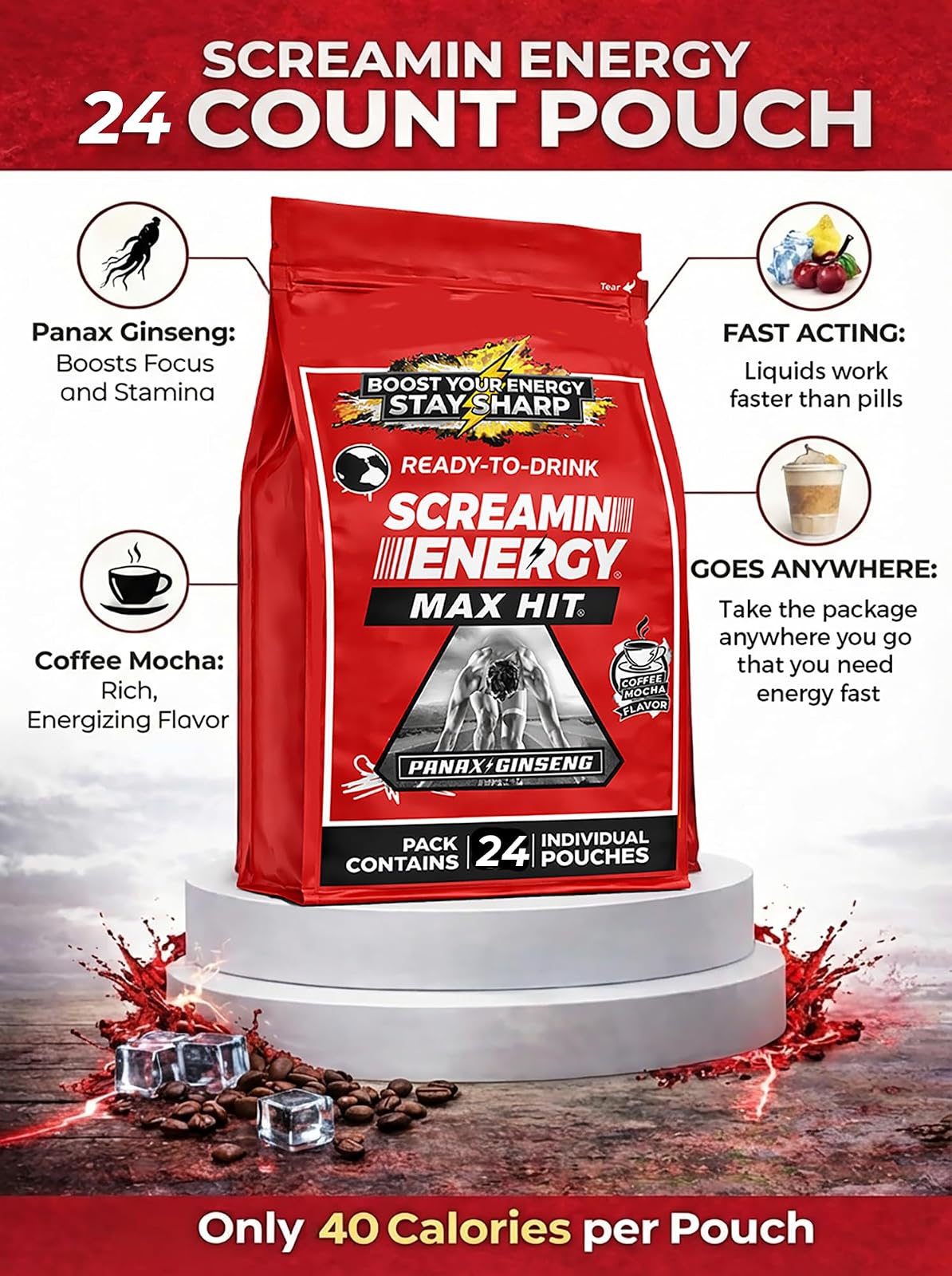 instant energy with mocha flavour