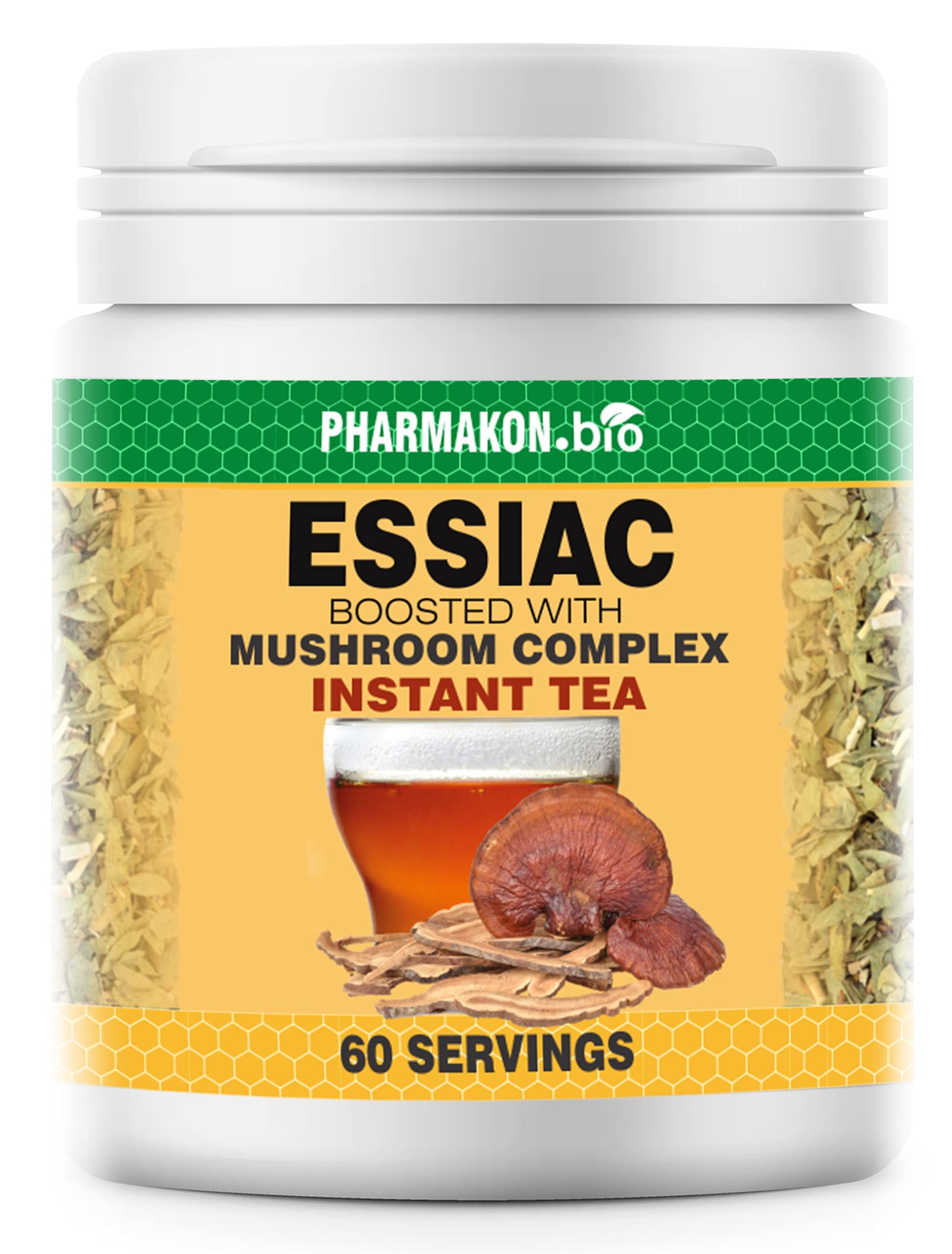 instant essiac tea with mushrooms