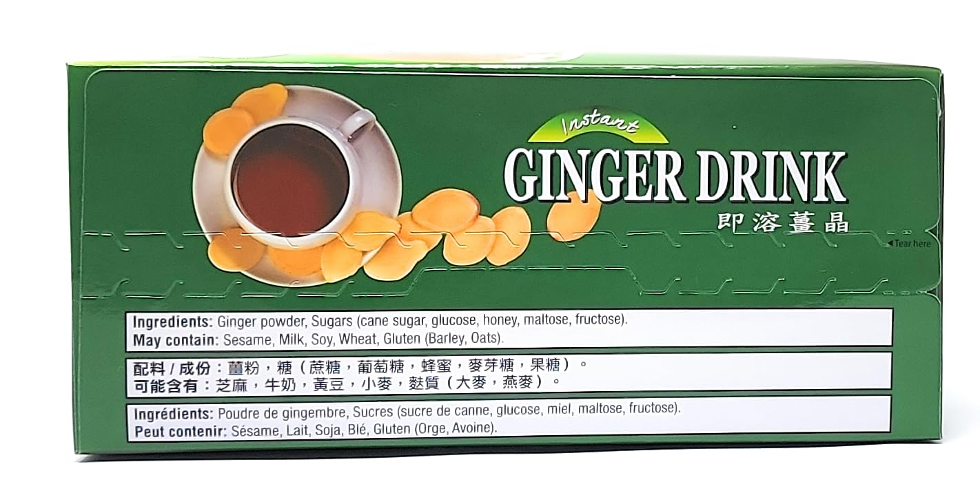 instant ginger drink for energy boost