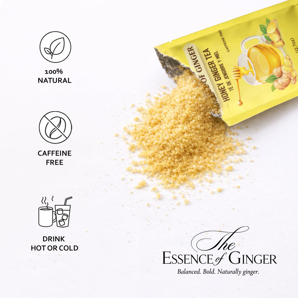 instant ginger herbal tea for wellness