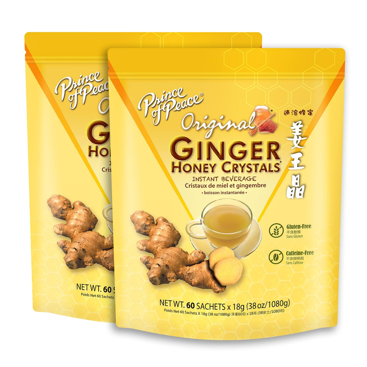 instant ginger honey crystals for tea
