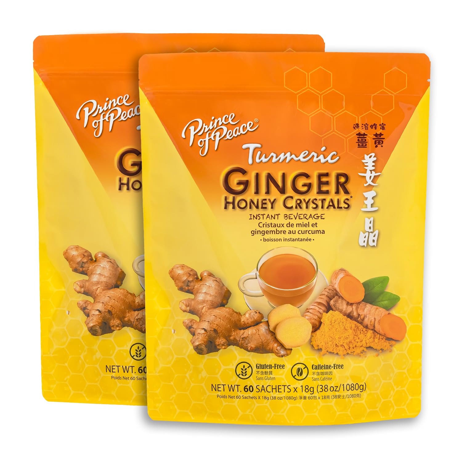 instant ginger honey crystals for wellness