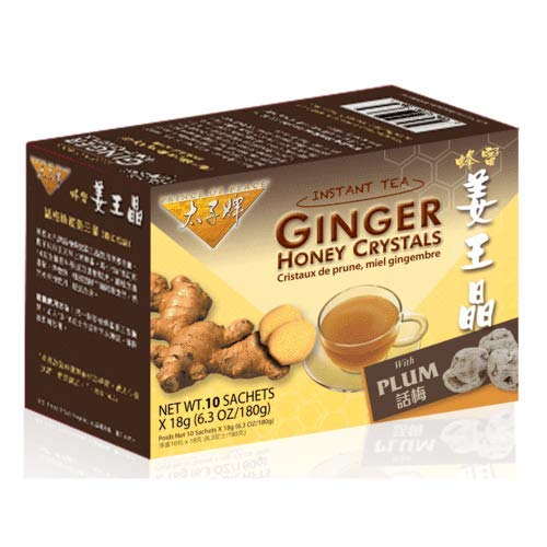 instant ginger honey crystals sachets