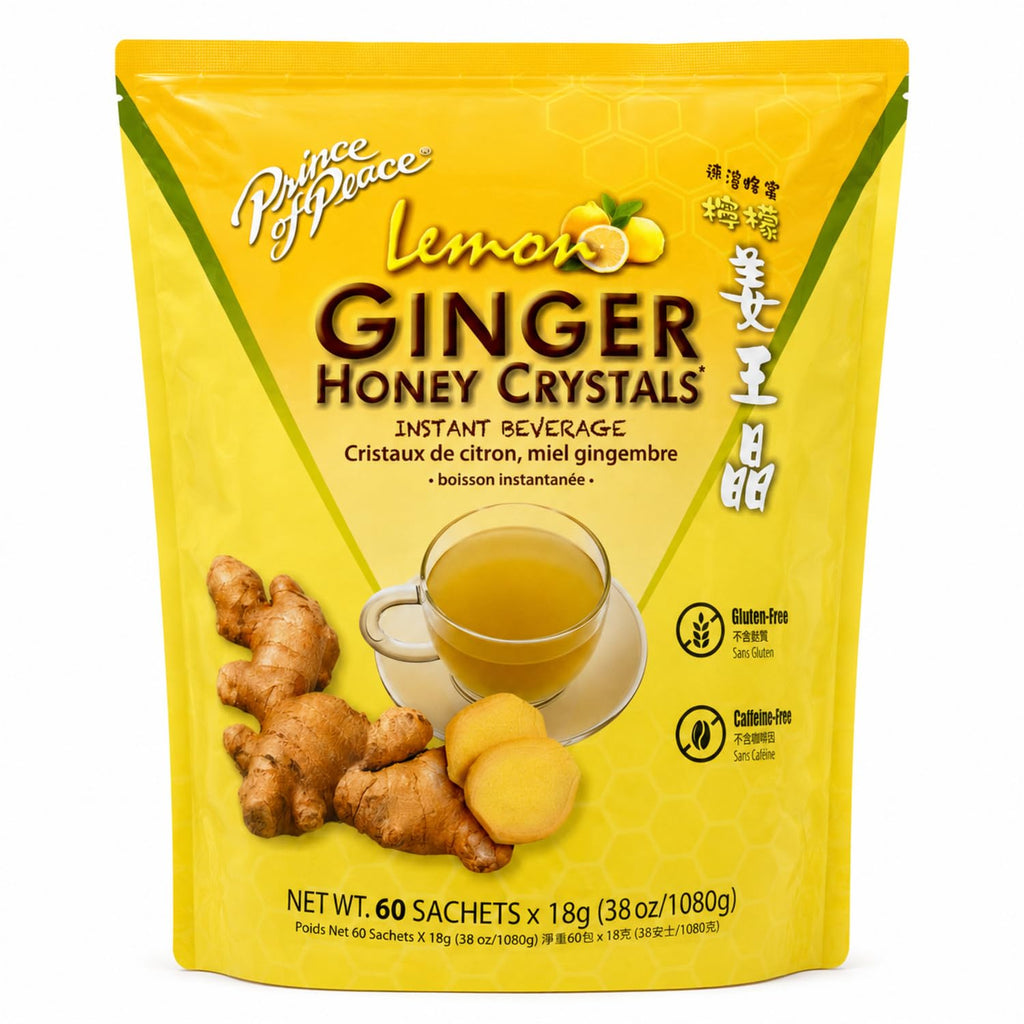 instant ginger honey crystals sachets