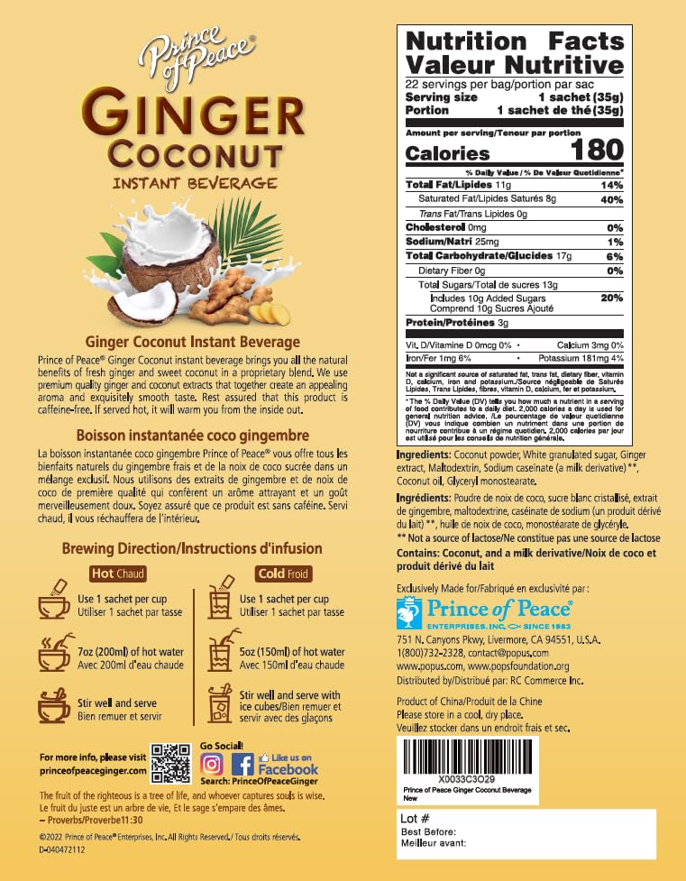 instant ginger tea for quick energy