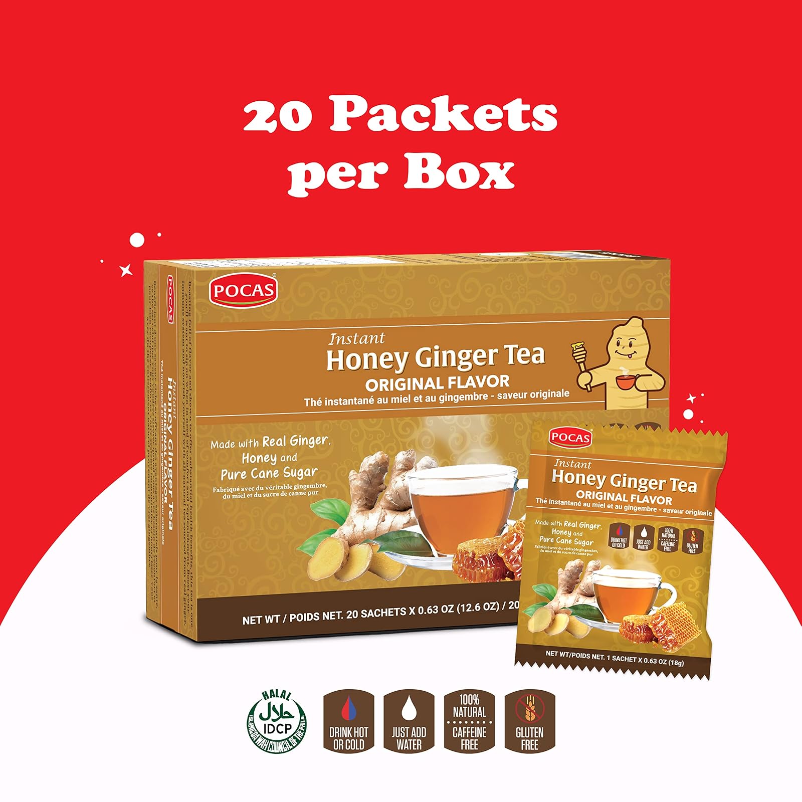 instant ginger tea for quick relief