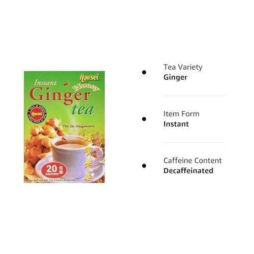 instant ginger tea for soothing relief