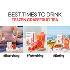instant grapefruit herbal tea mix