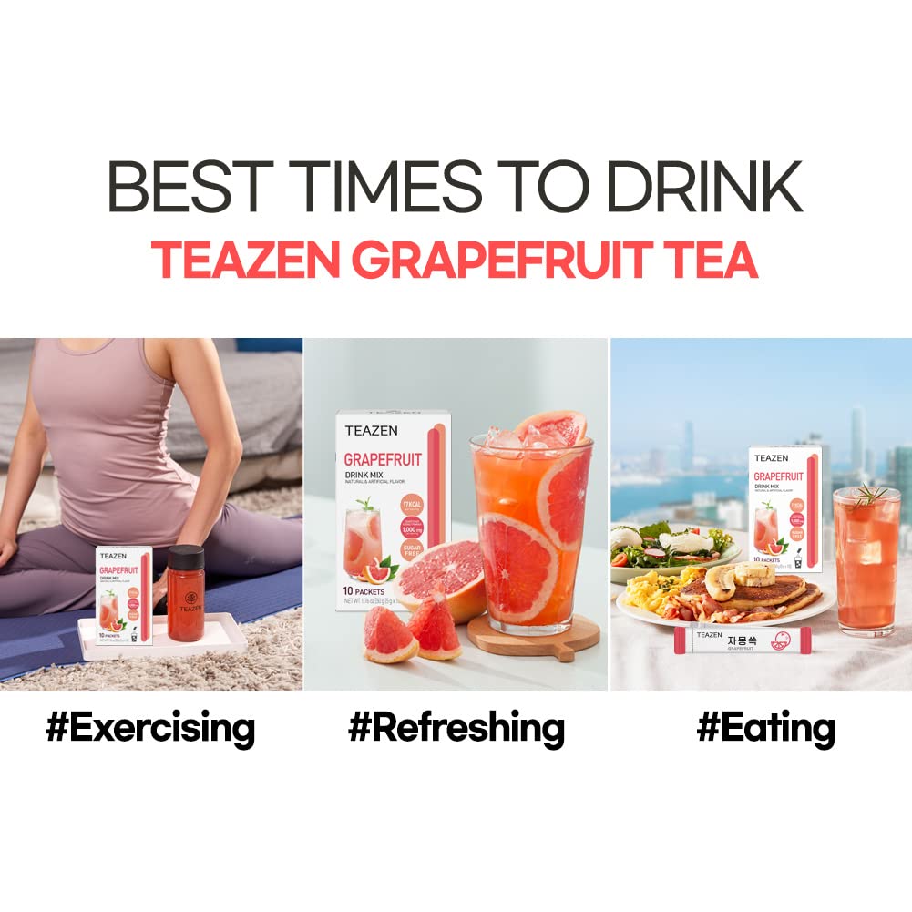 instant grapefruit herbal tea mix