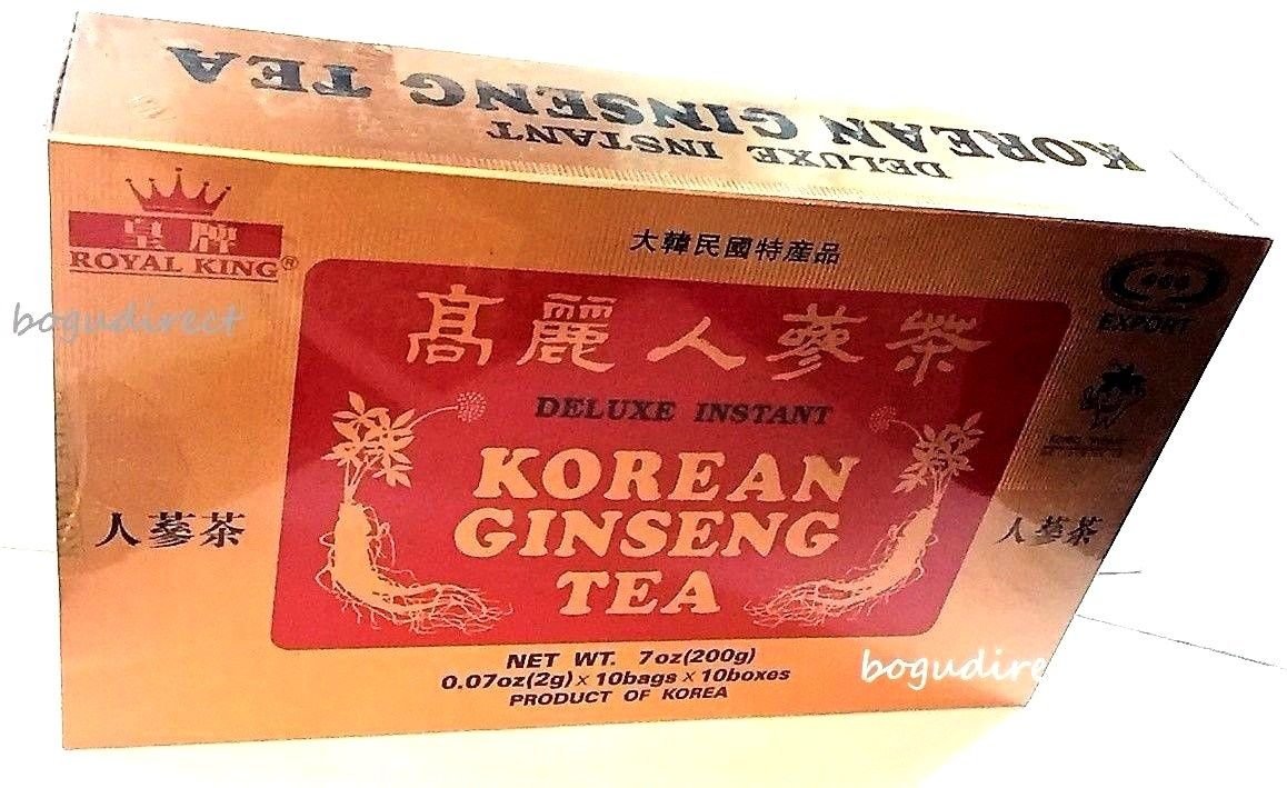 Instant herbal tea for energy boost