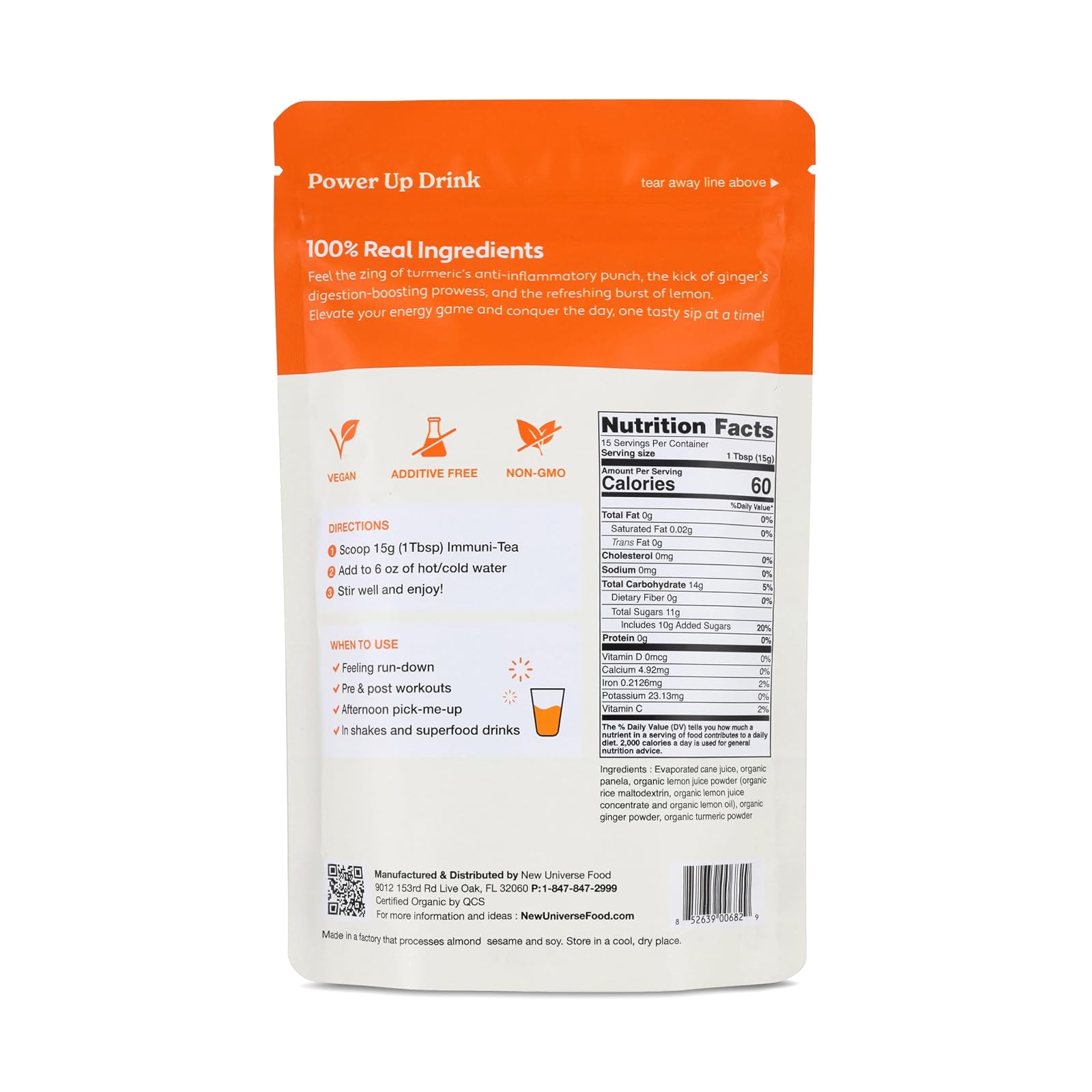instant herbal tea mix for immunity