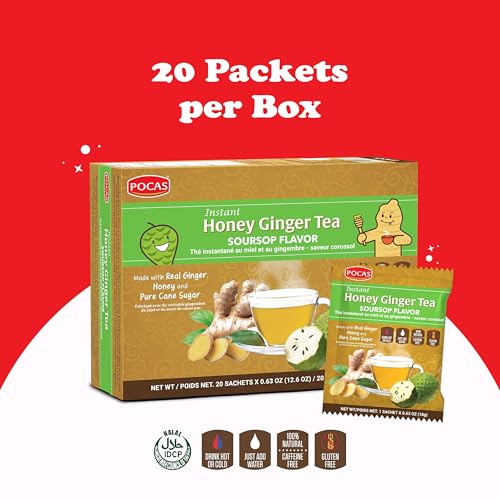 Instant honey ginger tea powder