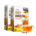 Instant honey ginger tea sachets