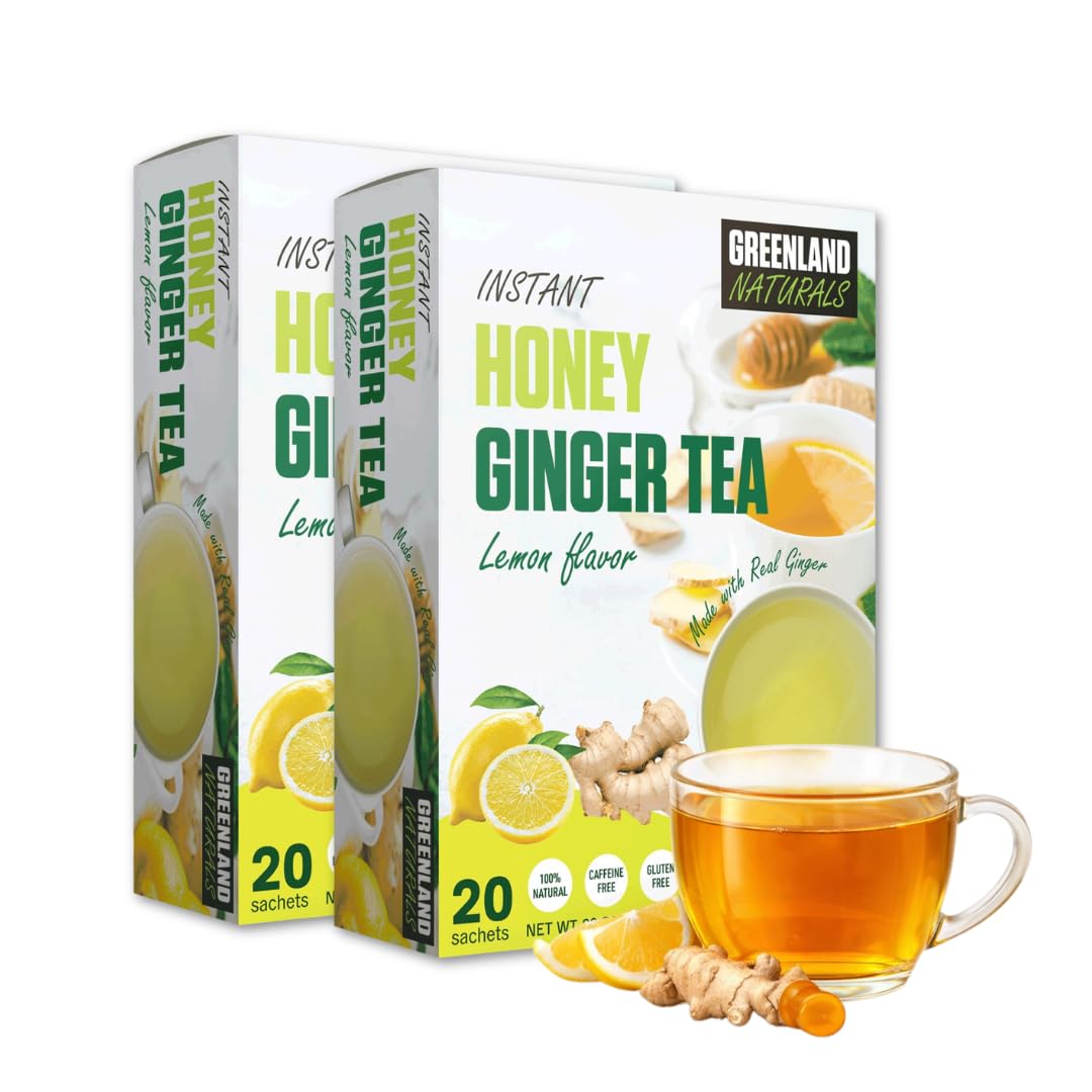 instant honey ginger tea sachets
