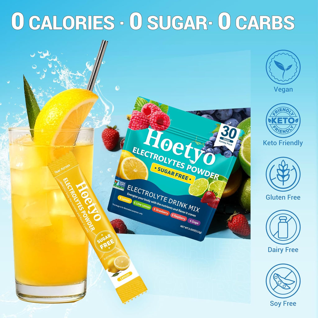 instant hydration electrolyte sticks