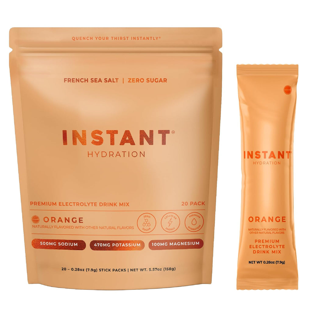 Instant Hydration electrolytes powder packets