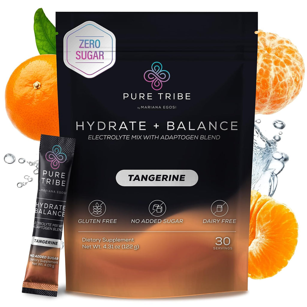 instant hydration electrolytes powder tangerine