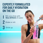 instant hydration with DripDrop electrolytes