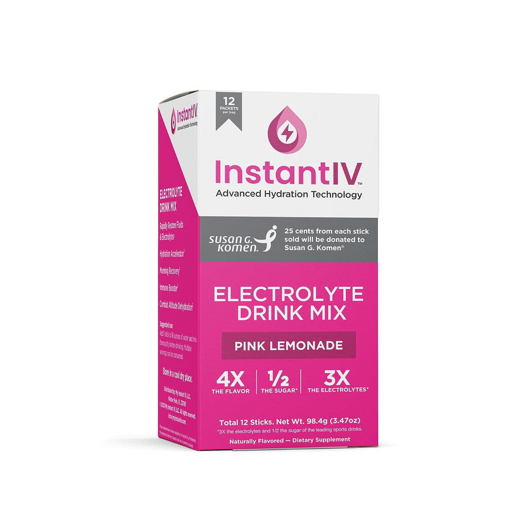 instant IV electrolytes powder packets