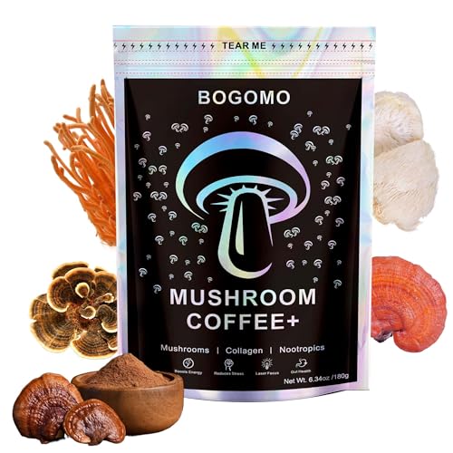 instant mushroom blend with collagen