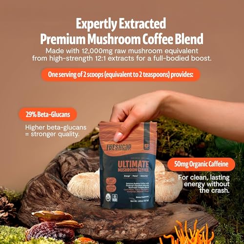 instant mushroom coffee benefits