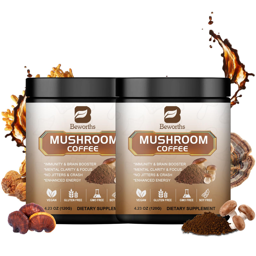 instant mushroom coffee blend
