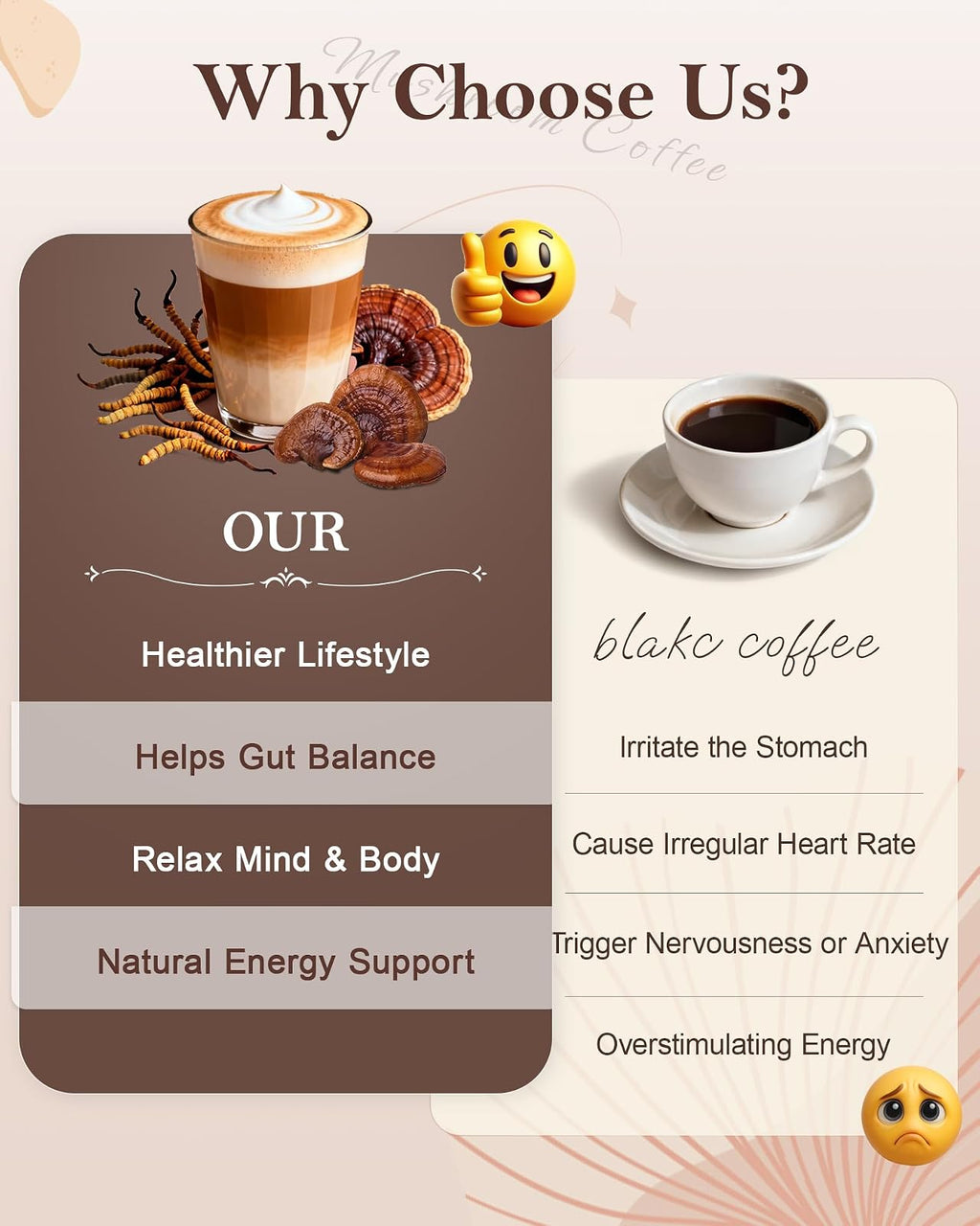instant mushroom coffee for busy mornings