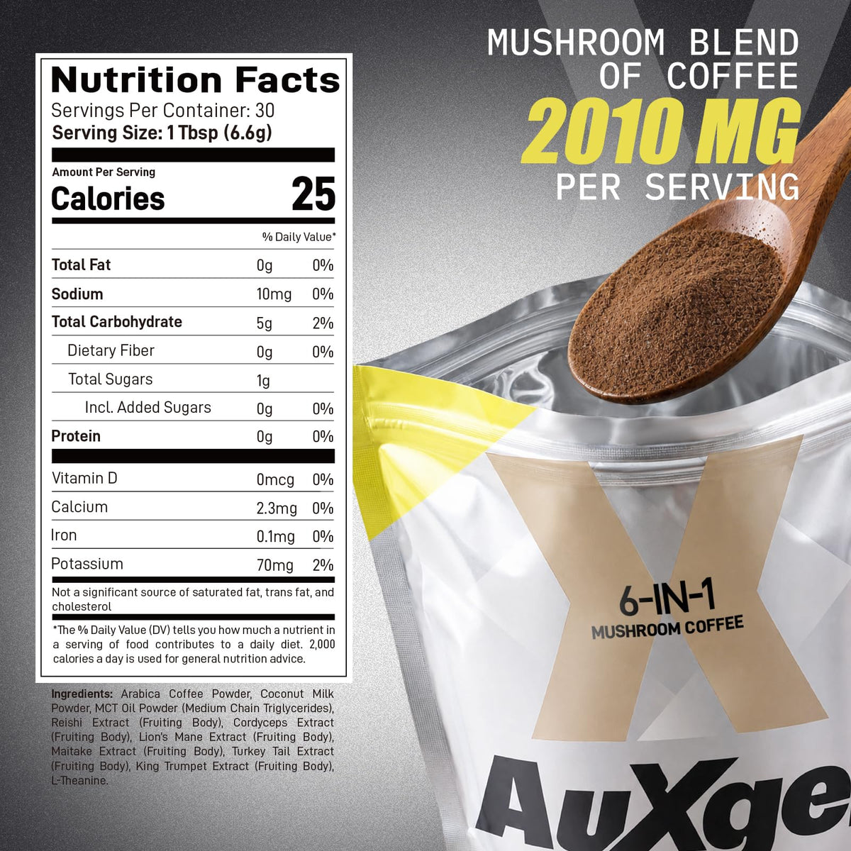 instant mushroom coffee for energy