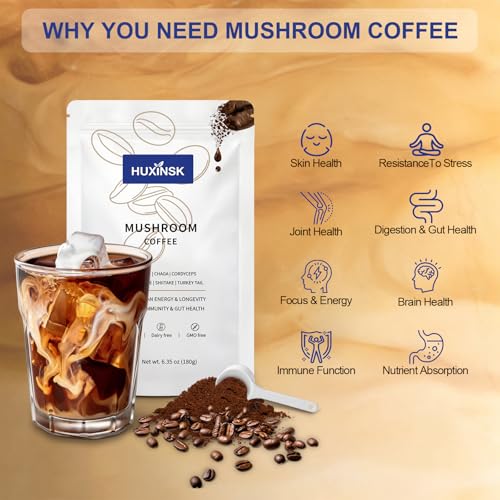 instant mushroom coffee for energy