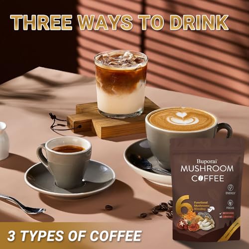 instant mushroom coffee for focus