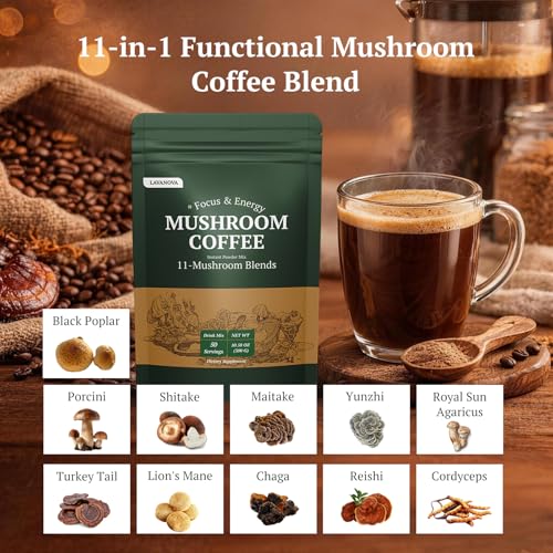 instant mushroom coffee for wellness