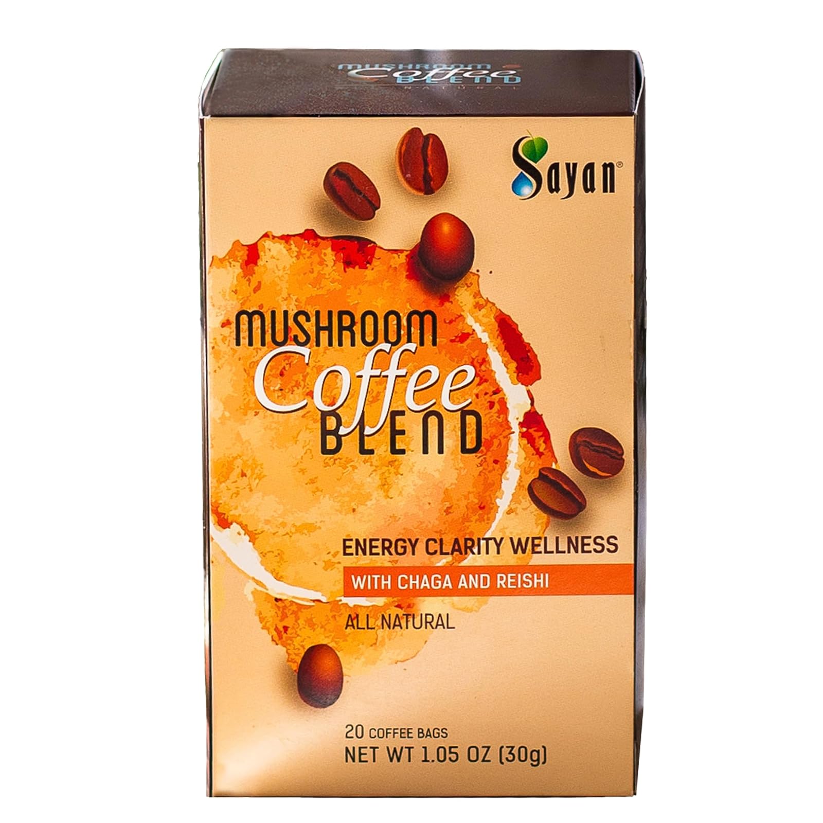 instant mushroom coffee packets