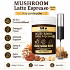 instant mushroom latte for energy boost