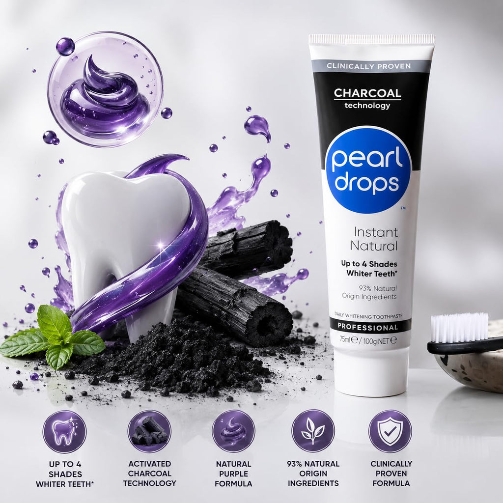 instant natural white charcoal formula