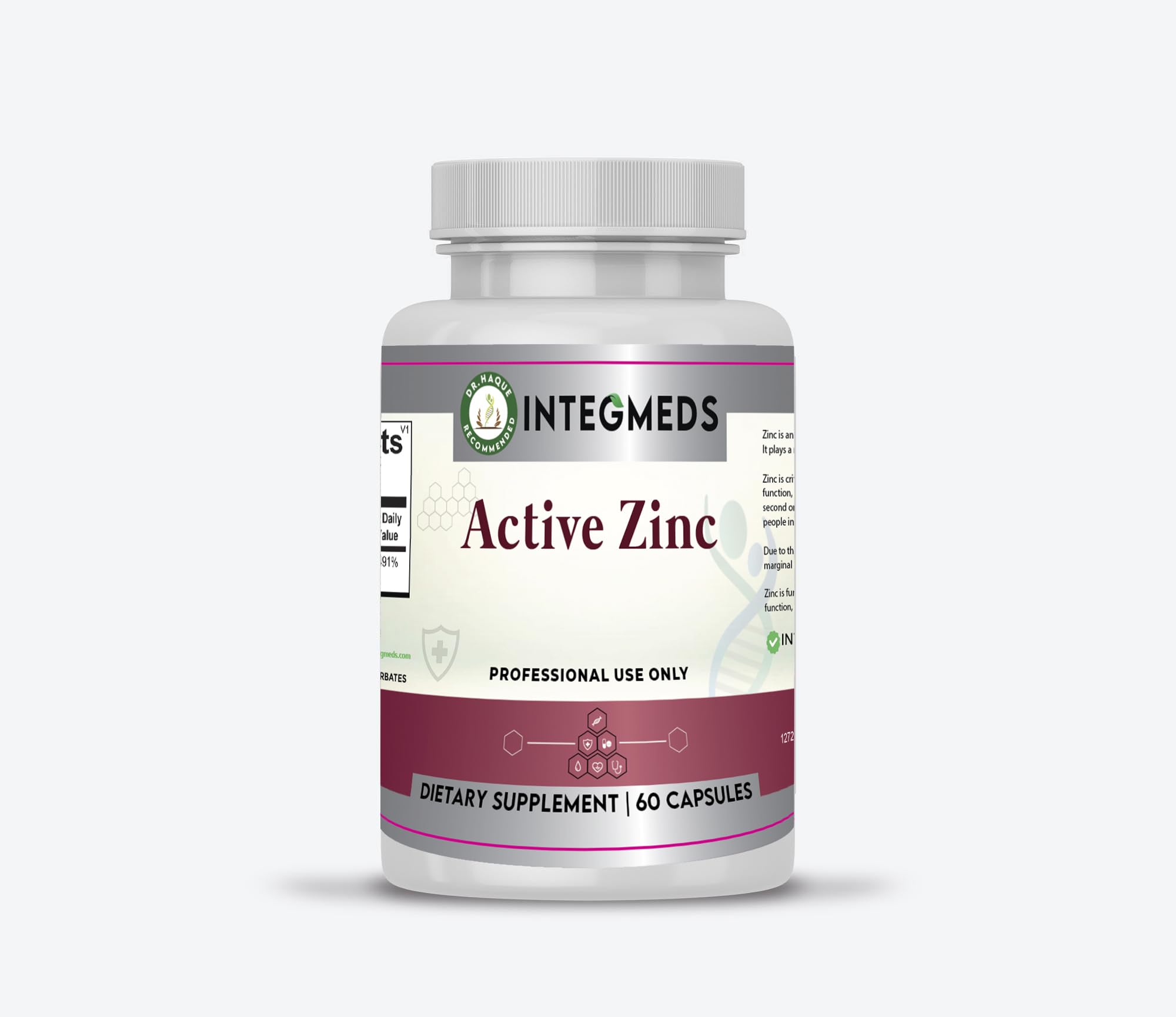 Integmeds zinc supplement for immunity
