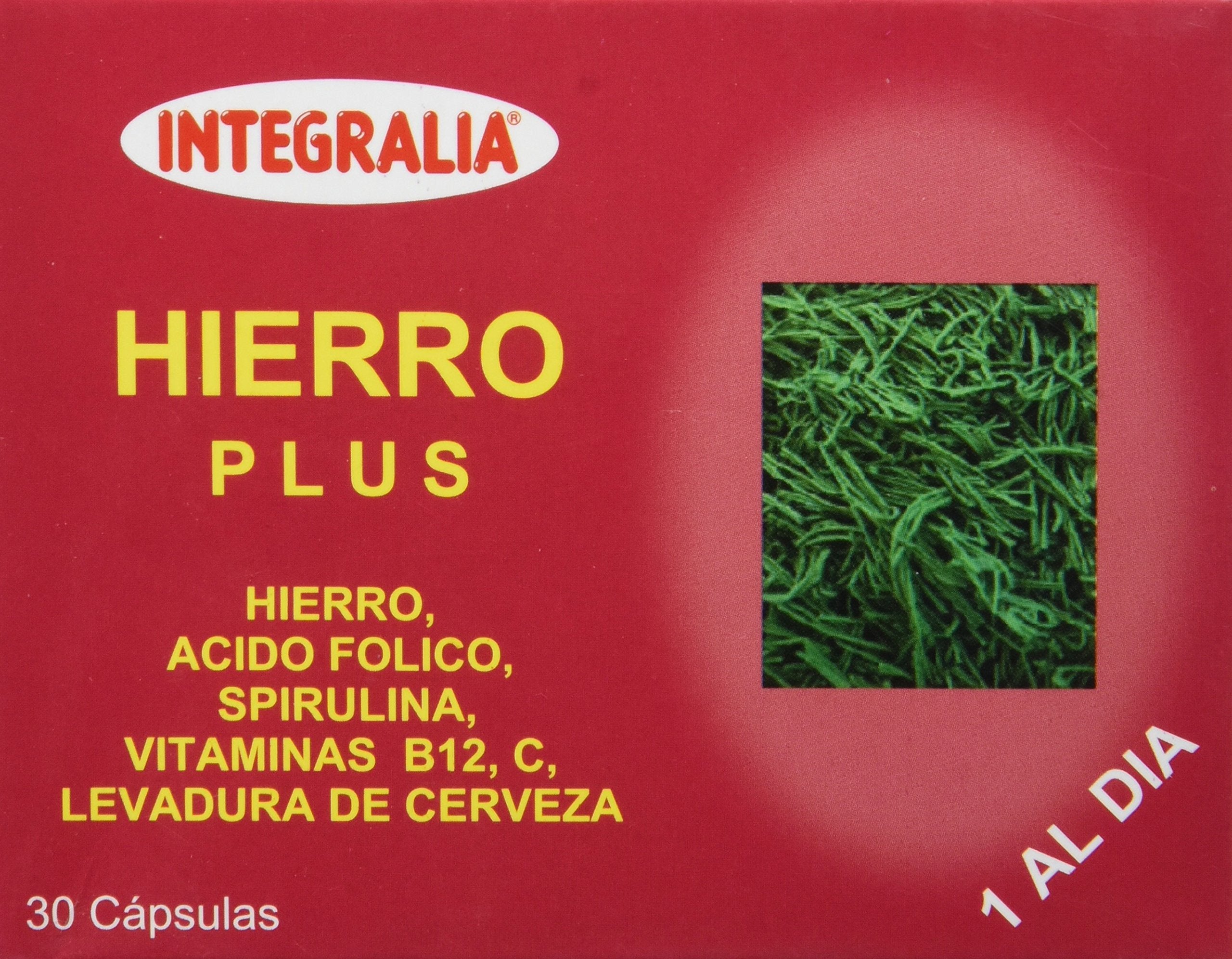 Integralia Hierro Plus vitamin capsules