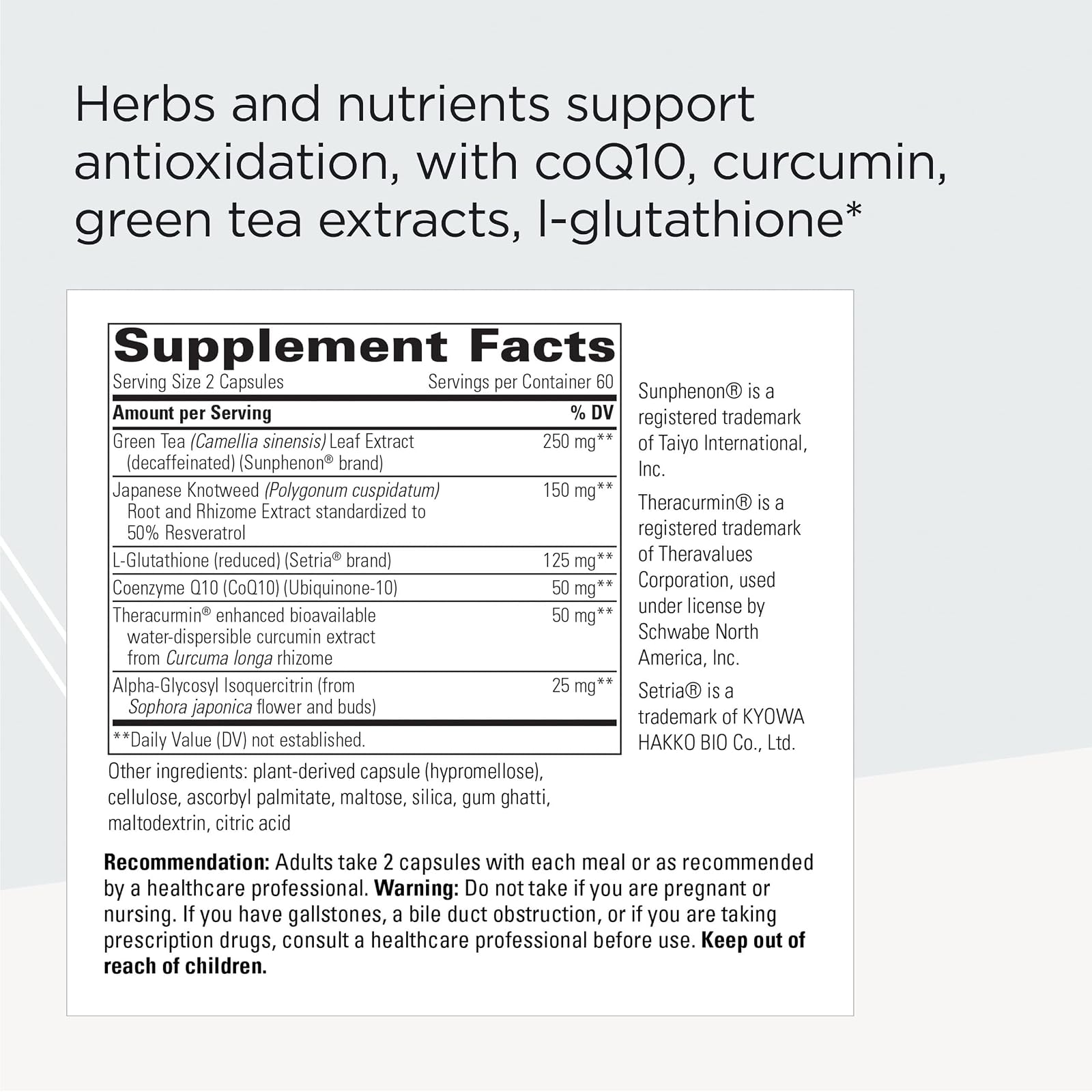 Integrative Therapeutics flavonoid antioxidant support